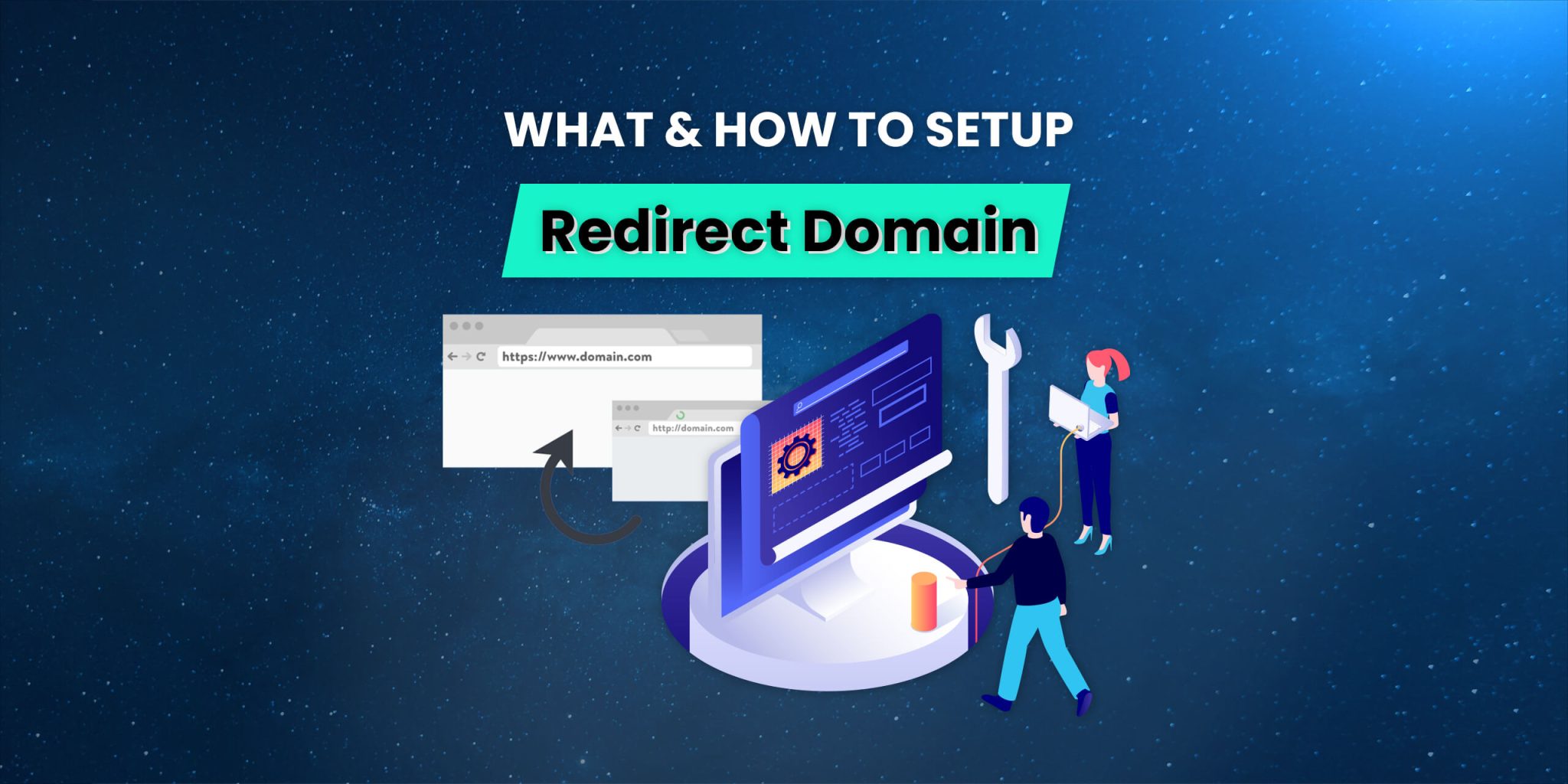 What and How to Setup Redirect Domain? | 1Byte1Byte