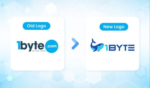 Notification of 1Byte's new Logo | 1Byte