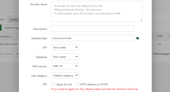 How To Install Wordpress And Create Website In Aapanel 1byte1byte
