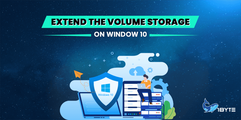 How To Mount (Upgrade) Storage on 1Byte Cloud Server – Window 10 | 1Byte1Byte