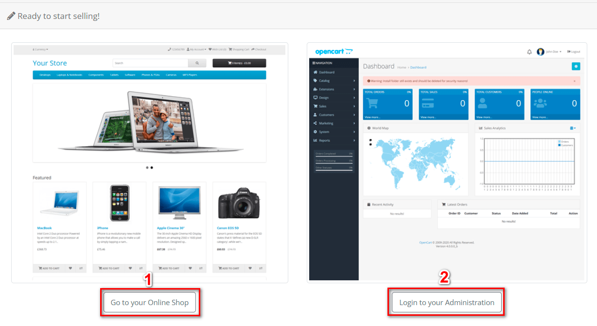 Build eCommerce Site From Scratch by Opencart Framework | 1Byte1Byte