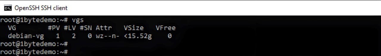 How To Mount (Upgrade) Storage on 1Byte Cloud Server – Debian | 1Byte1Byte