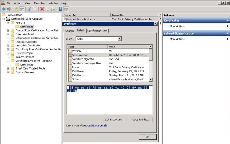 SSL Certificate Installation on Exchange 2007 (PowerShell) | 1Byte