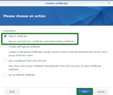 SSL Certificate Installation on Synology NAS | 1Byte1Byte
