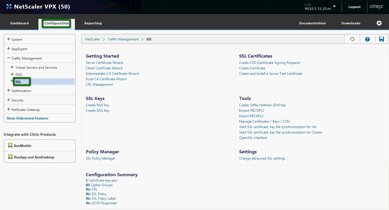 Generating a CSR on Citrix NetScaler VPX | 1Byte1Byte