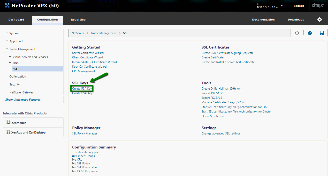 Generating a CSR on Citrix NetScaler VPX | 1Byte1Byte