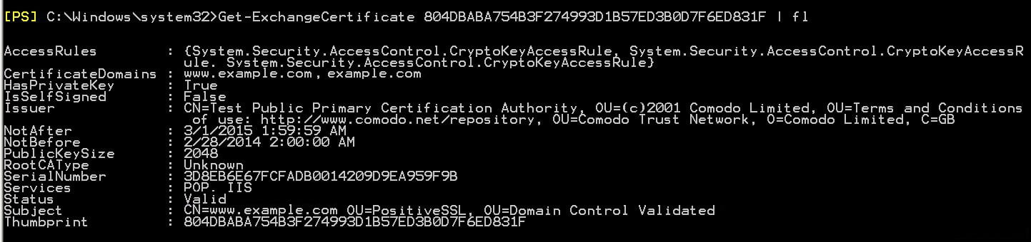 SSL Certificate Installation on Exchange 2007 (PowerShell) | 1Byte1Byte