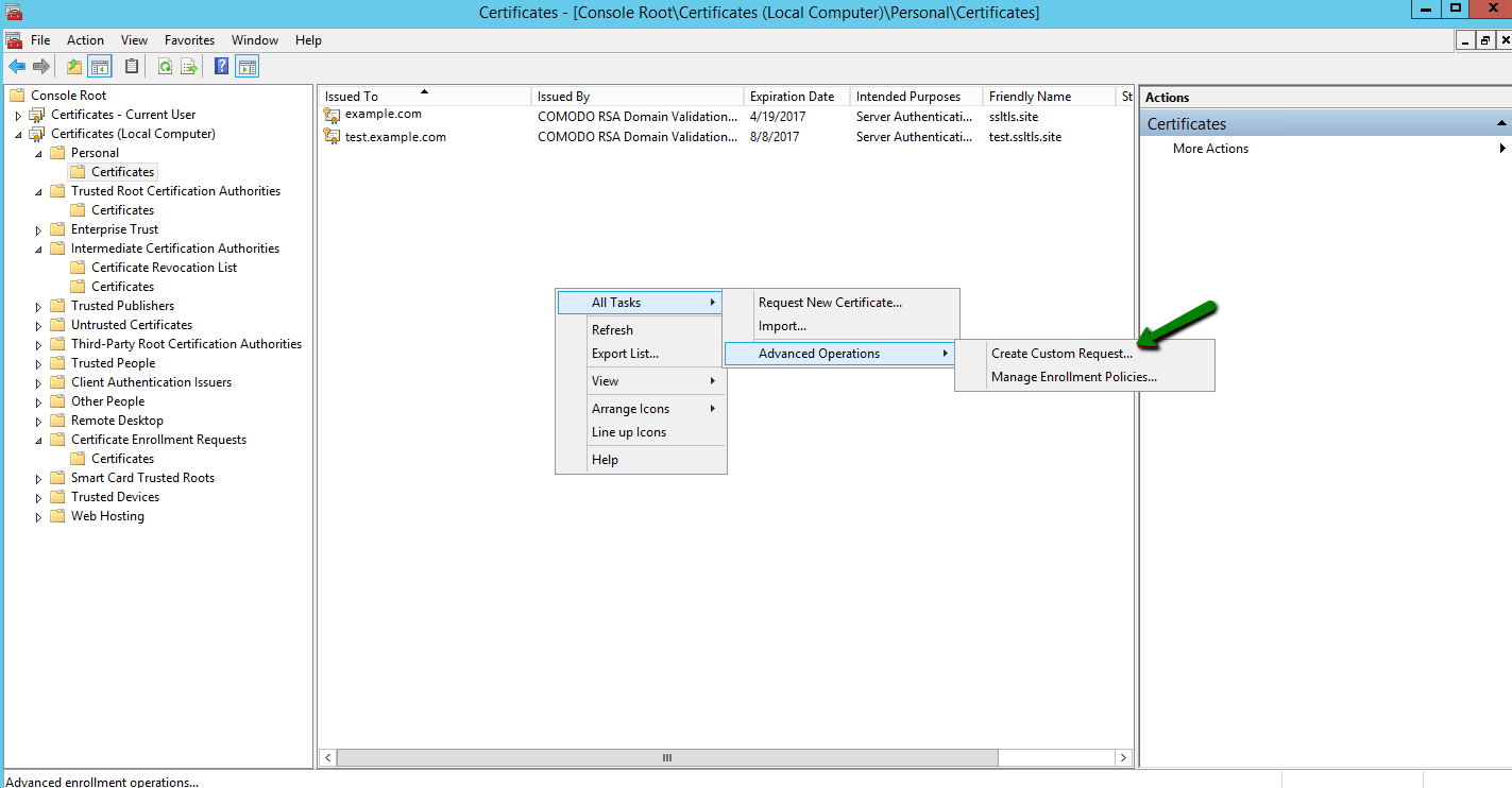 How to Generate a CSR Code on a Windows-Based Server without IIS ...