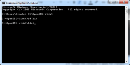 Generating a CSR on Windows using OpenSSL | 1Byte1Byte